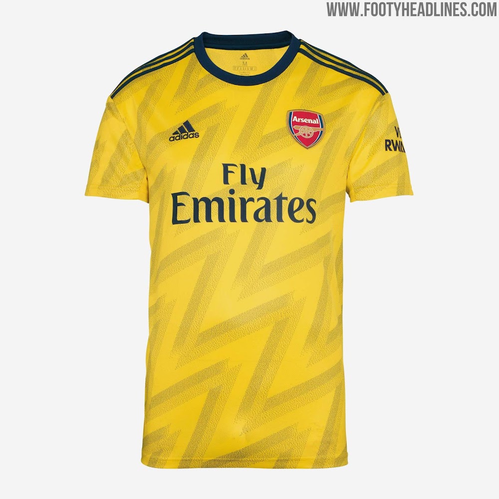 Adidas Arsenal 19-20 Away Kit Released - 'Bruised Banana' - Footy Headlines