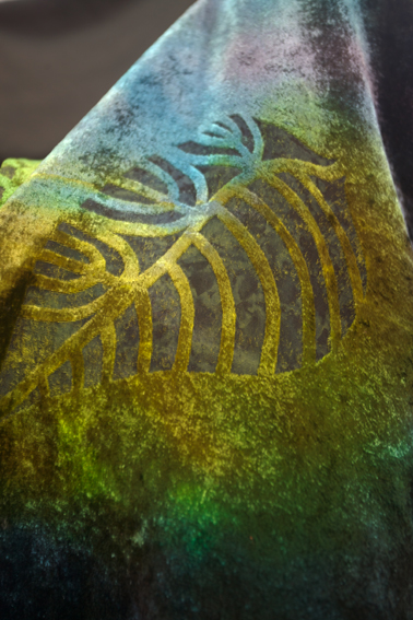 Ricki Outis Textile Message: Devore