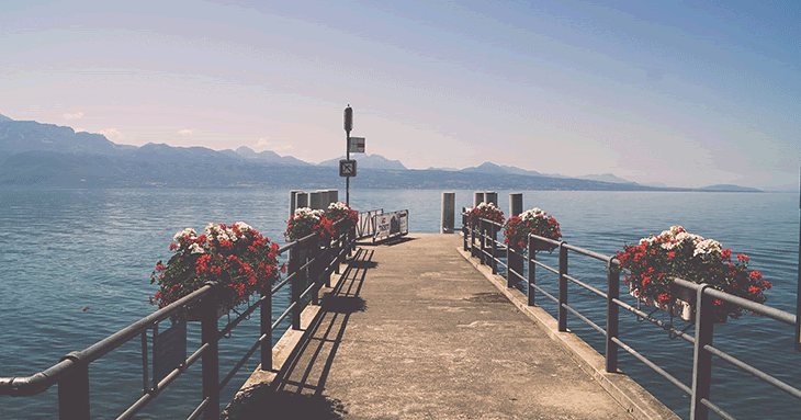 Port de Lutry | chasing after something