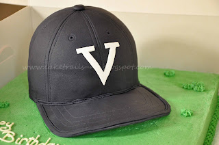 Cake Trails...: Baseball cap cake