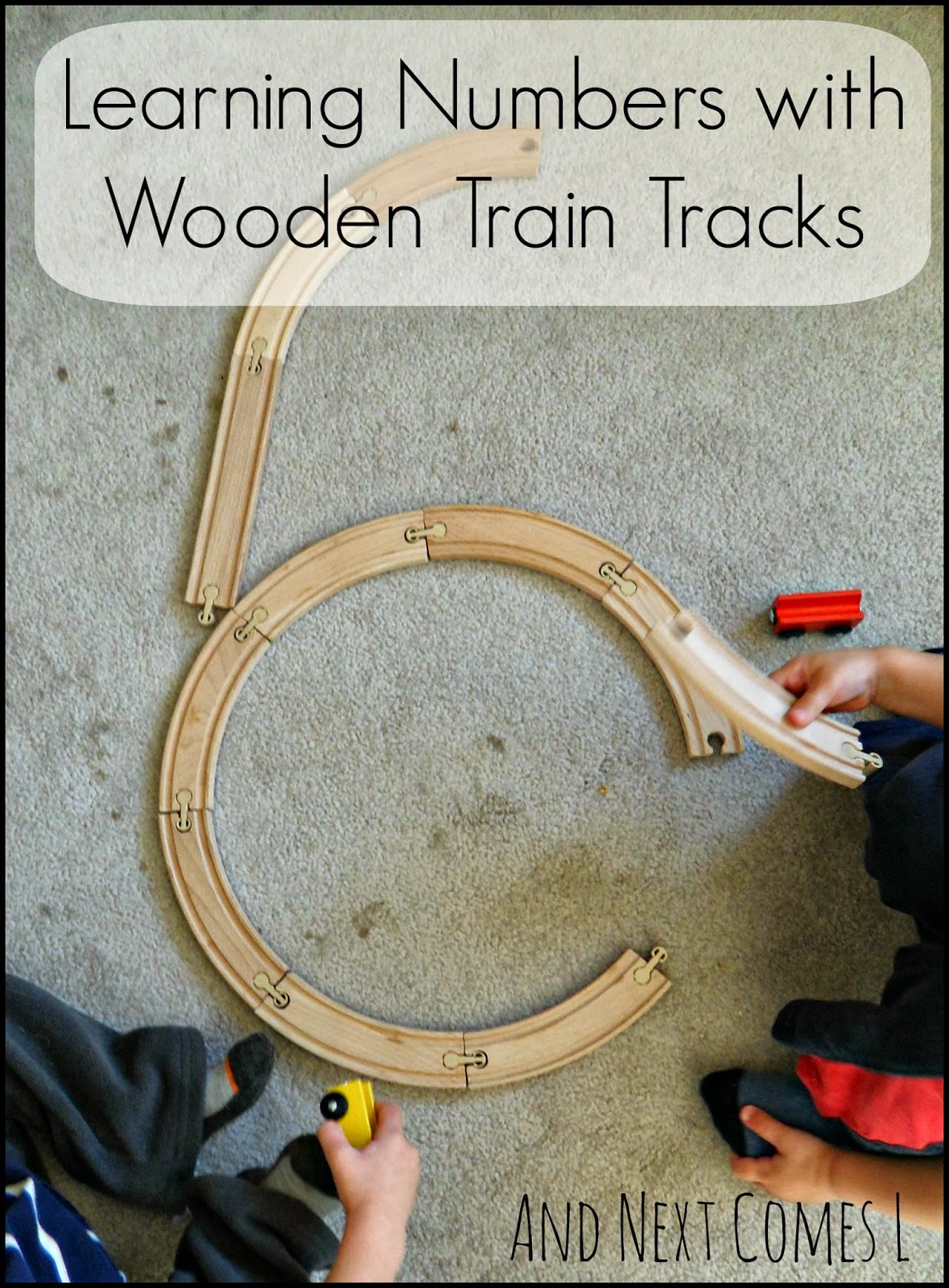 Learning Numbers With Wooden Train Tracks | And Next Comes L ...