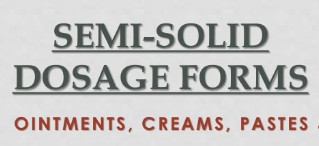 MT Pharmacy Lessons: OINTMENTS, CREAMS AND PASTES; How they work on skin?