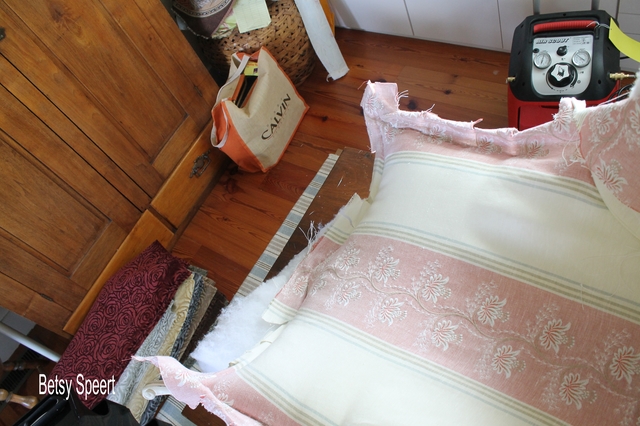 Betsy Speert's Blog: Upholstering the Inside Back of a Chair: Chapter 4