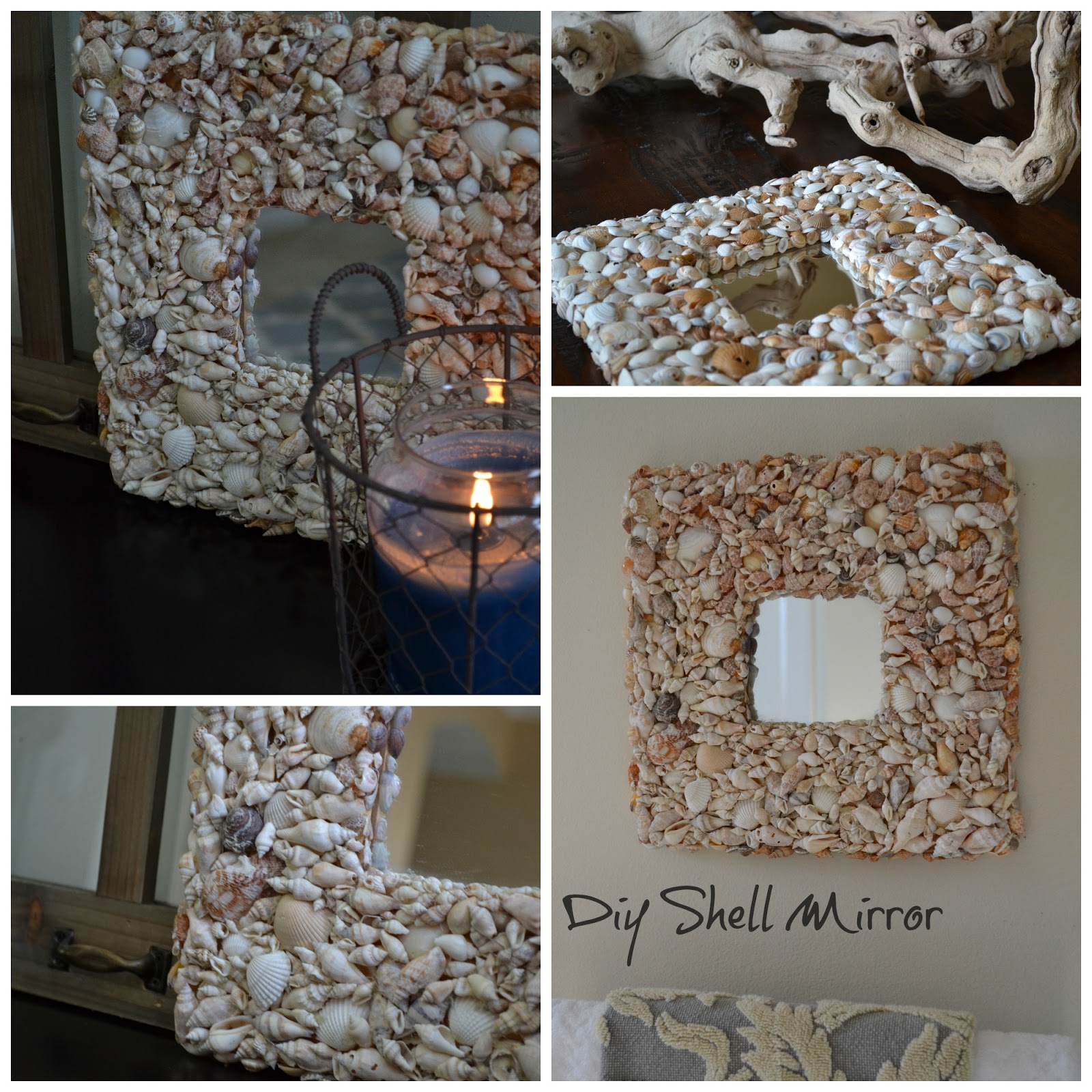 Beachwood Place: DIY Shell Mirror