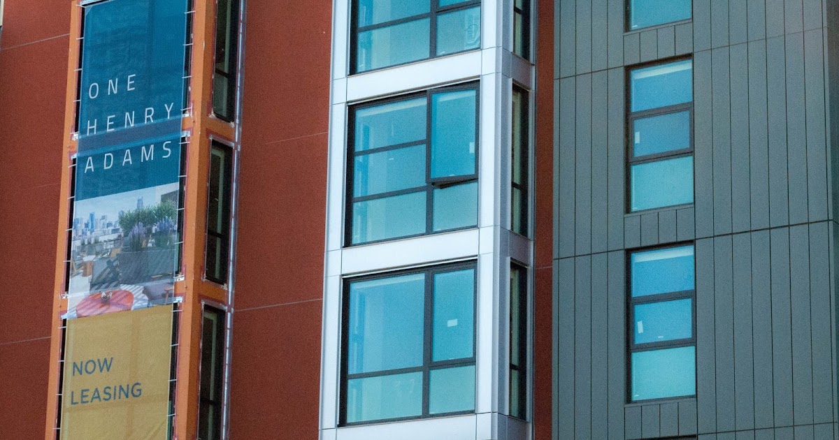 Folded Zinc Panels in One Henry Adams, A Multi-Family Residence in ...