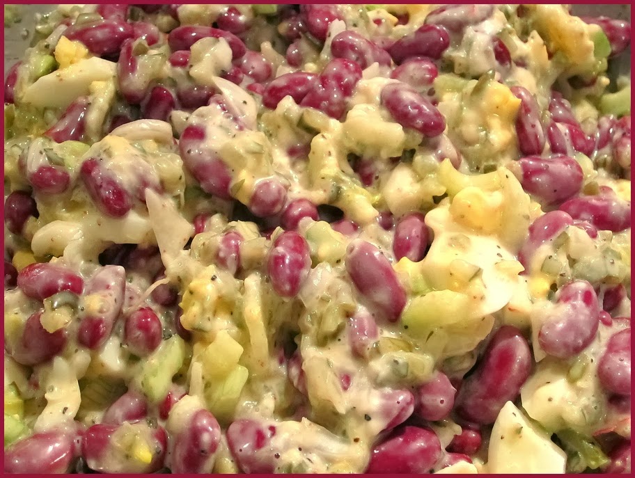 Fat Johnny's Front Porch: Old Fashioned Kidney Bean Salad