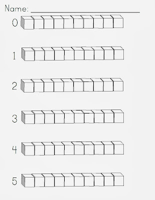 Unifix Cube Counting | The Crafty Teacher