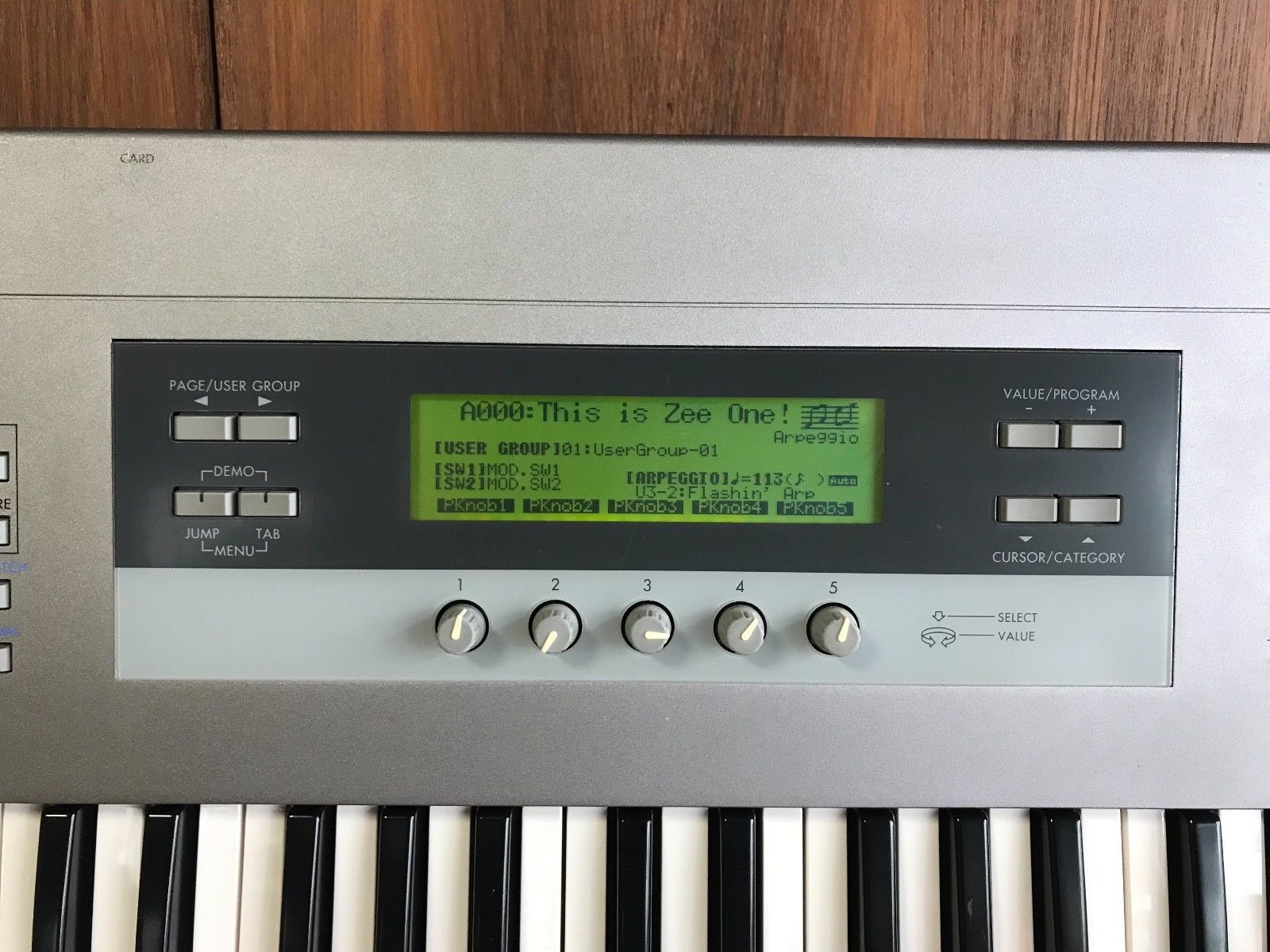 MATRIXSYNTH: Korg Z1 12-voice MULTI OSCILLATOR SYNTHESIZER SN 003243
