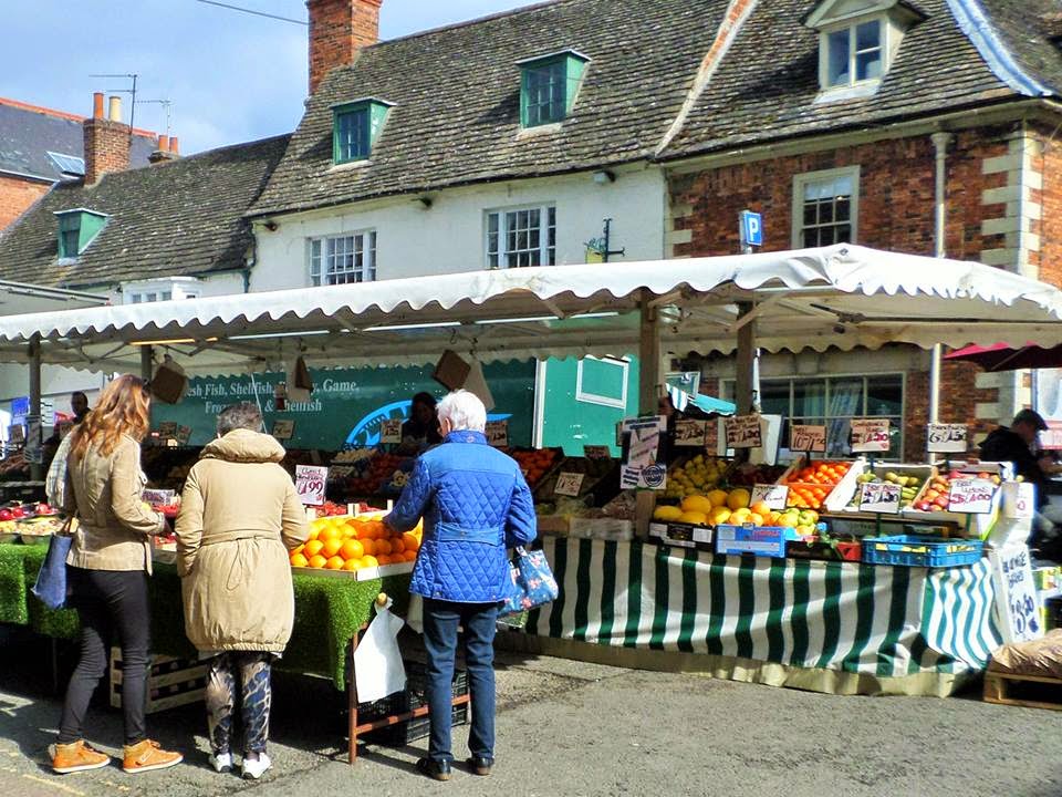 Martin Brookes Oakham: Oakham Market Oakham Rutland Today Photographs