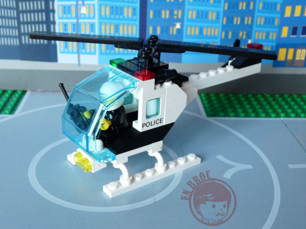 en-broc: Lego 6642 : Police helicopter, 1988