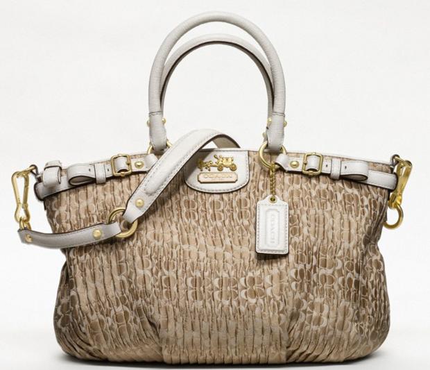 MAD FOR COACH: Coach Madison Gathered Signature Sophia Satchel (Style ...