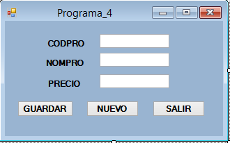 Programando con Visual Basic.Net 2019: Examen Final Programacion Visual. Crear la base de datos ...
