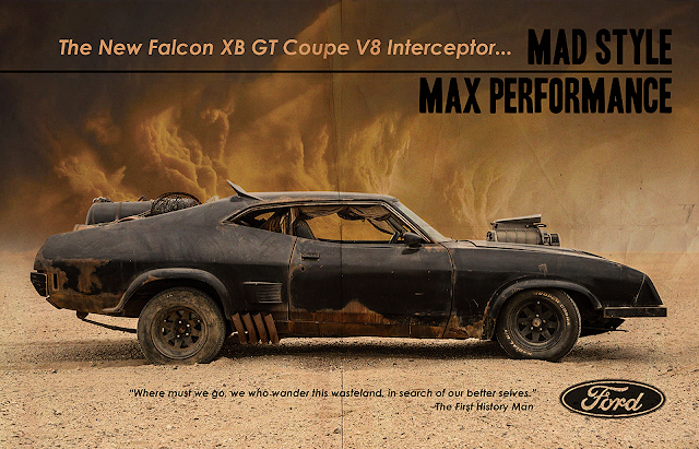 El Descanso del Escriba: Una curiosidad sobre el Ford Falcon XB de Mad Max