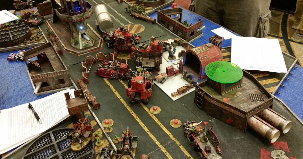 What's On Your Table: Ork Helicarrier - Faeit 212