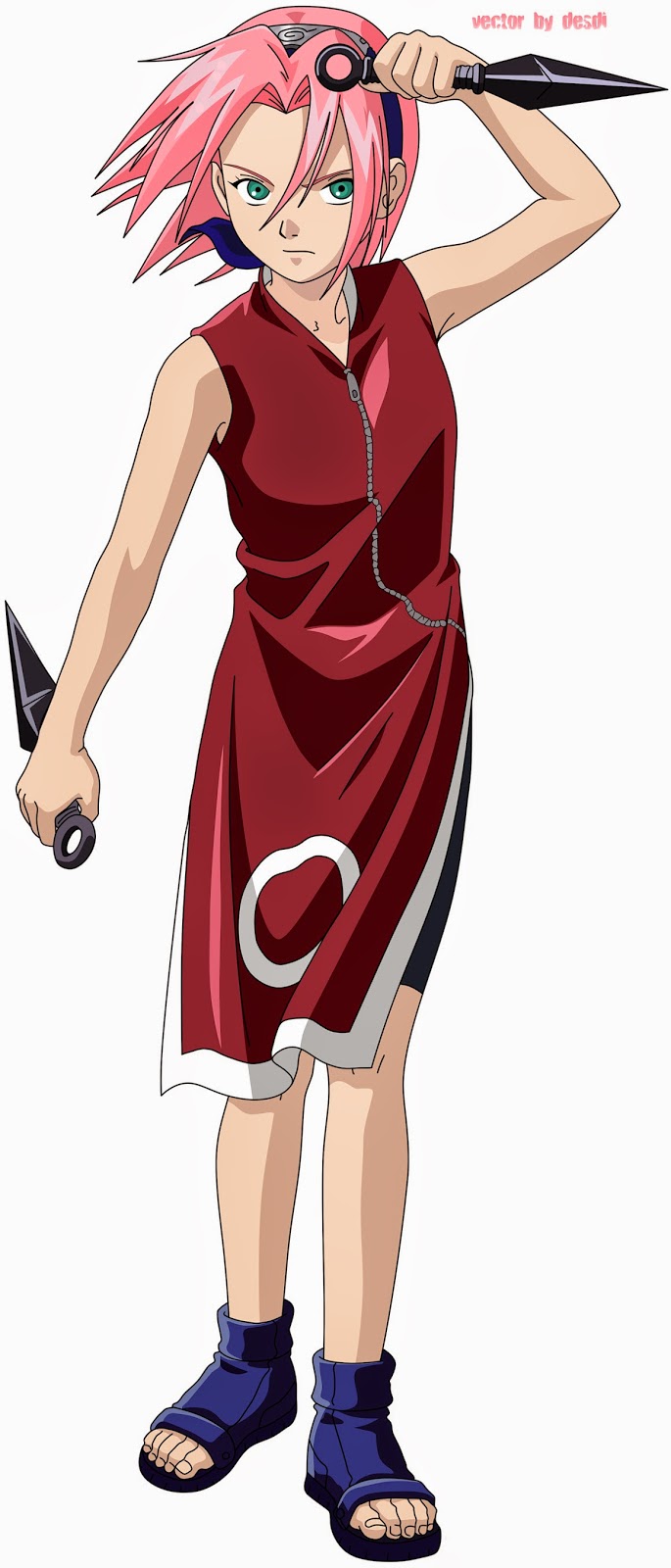 Slide To Slide: Haruno Sakura Photos (Child Version) 春野サクラ