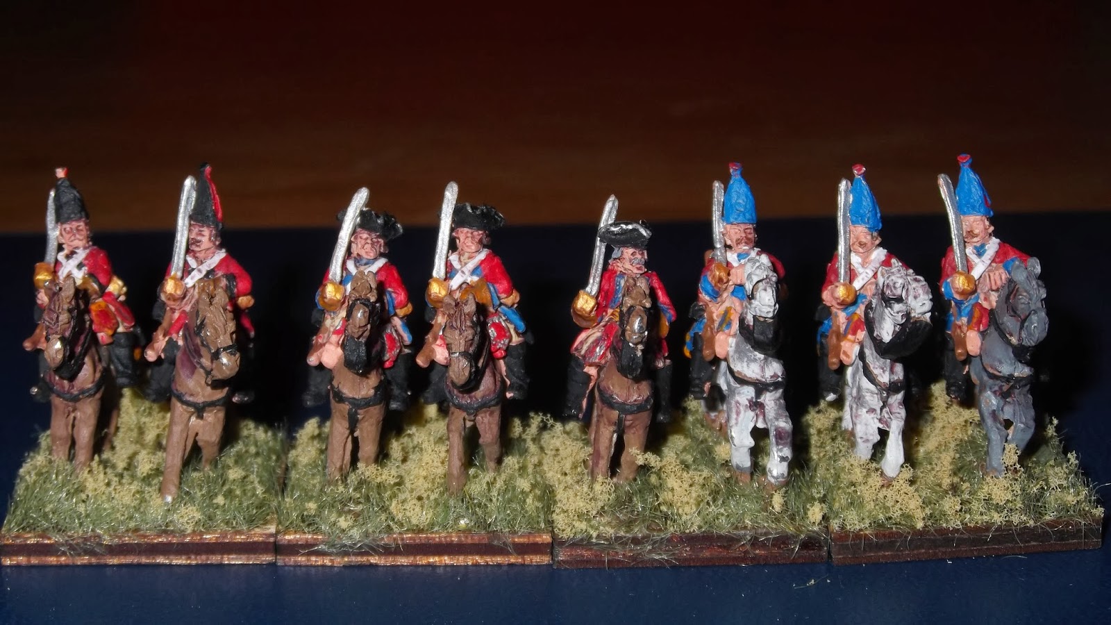 Fencing Frog: Great Re-basing Project of 2013 (11) Anglo-Hanoverian Guards