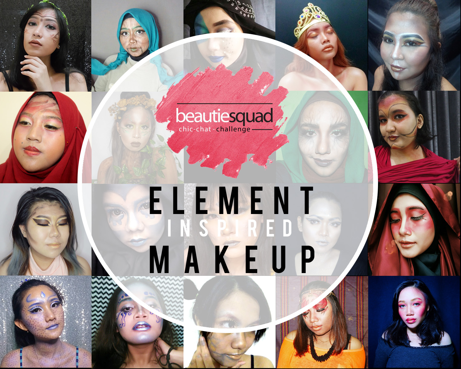 Fire Element Inspired Makeup Look - beautiesquad x inez cosmetics