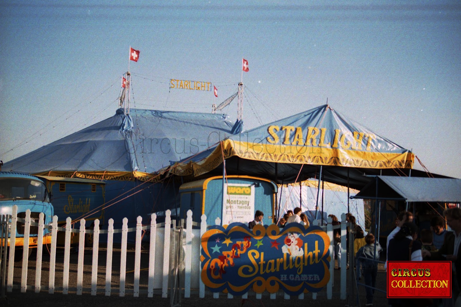 Circus -Collection: Circus Starlight, 1991, les installations