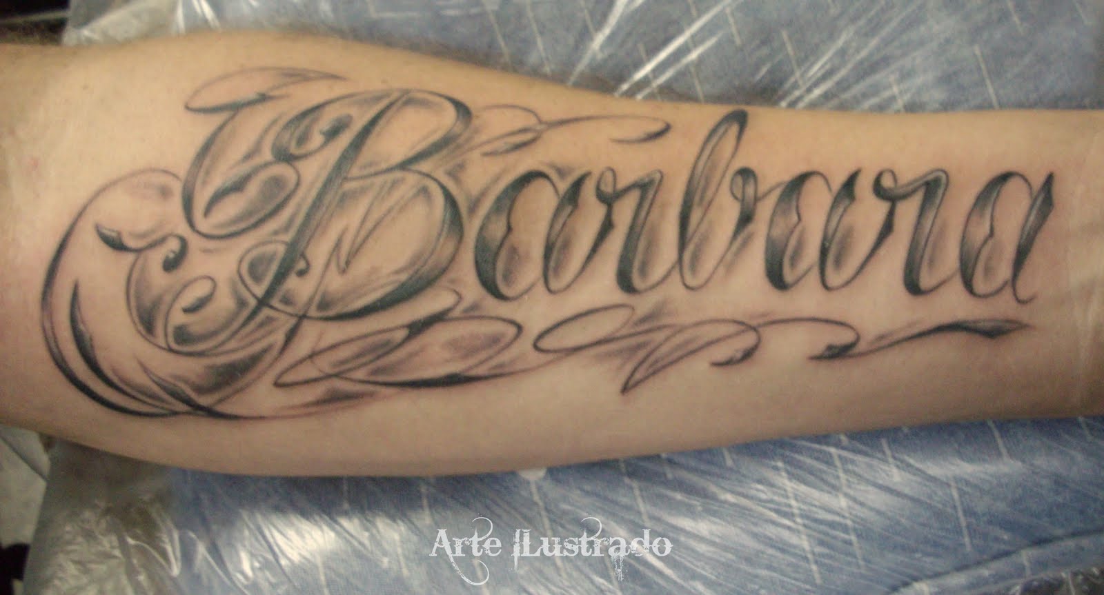 EL ARTE ILUSTRADO: LETRAS TATTOO