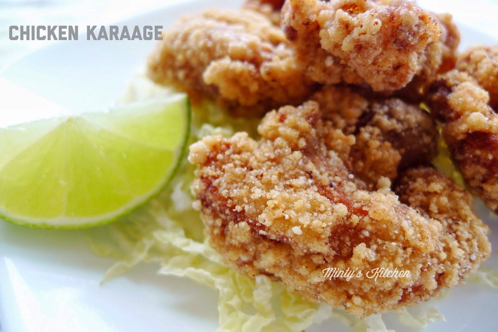 Minty's Kitchen: Chicken Karaage (Japanese Fried Chicken)
