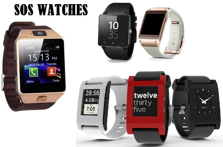 SOS Smartwatch - Nationwide Personal Monitoring & Voice Calls: The New ...