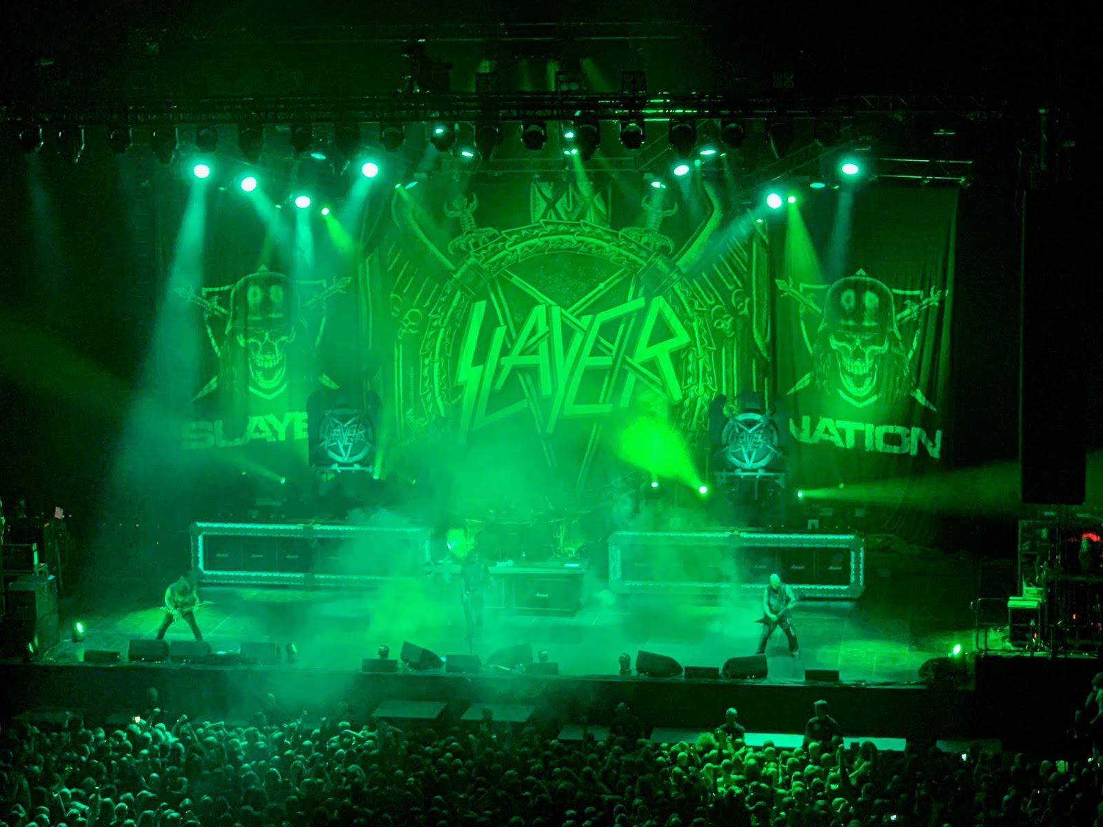 Slayer concert this evening.