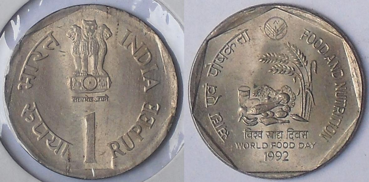 Amazing Paper Note & Coins Collection: India Republic : One Rupee Rare ...