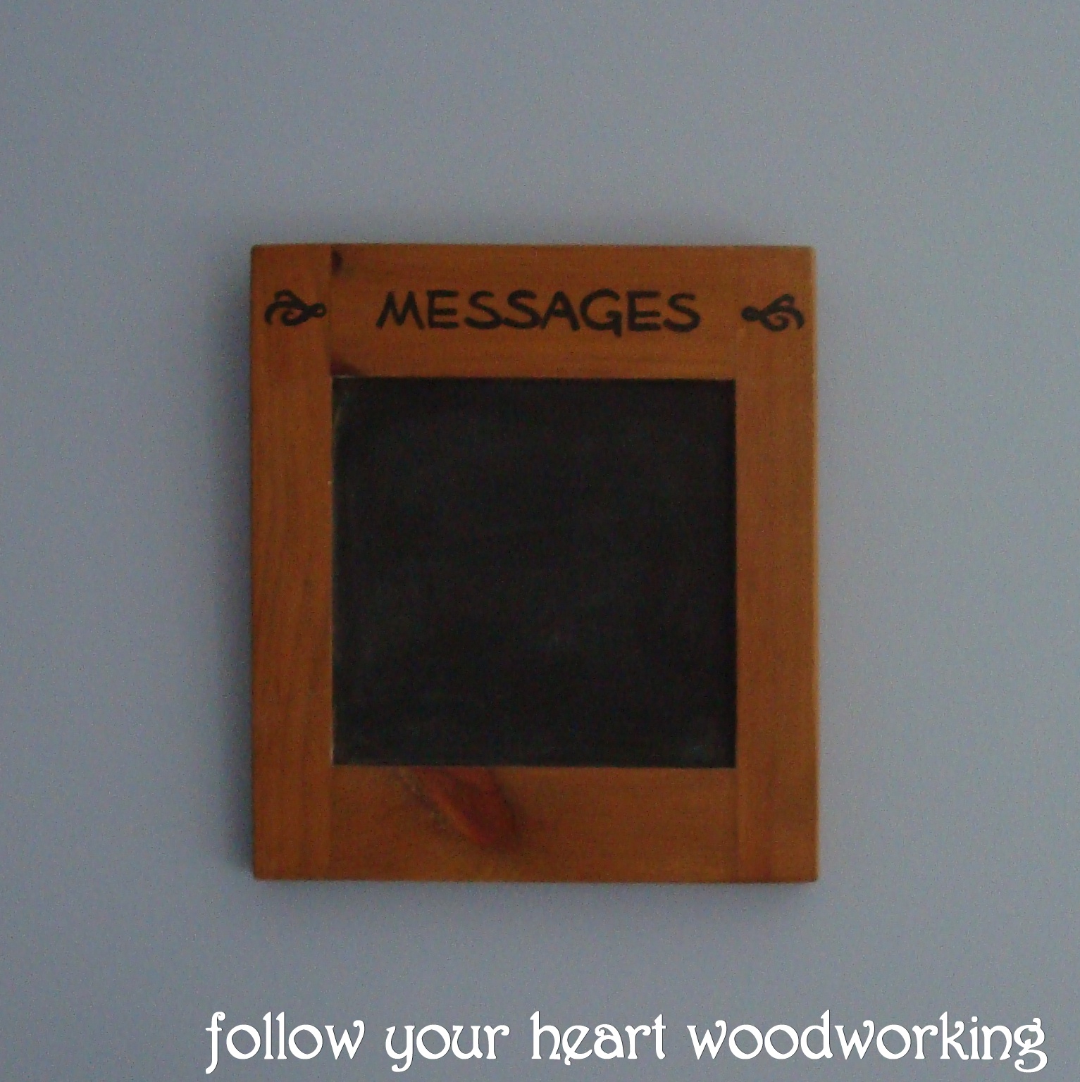follow your heart woodworking: Framed Blackboards Finished