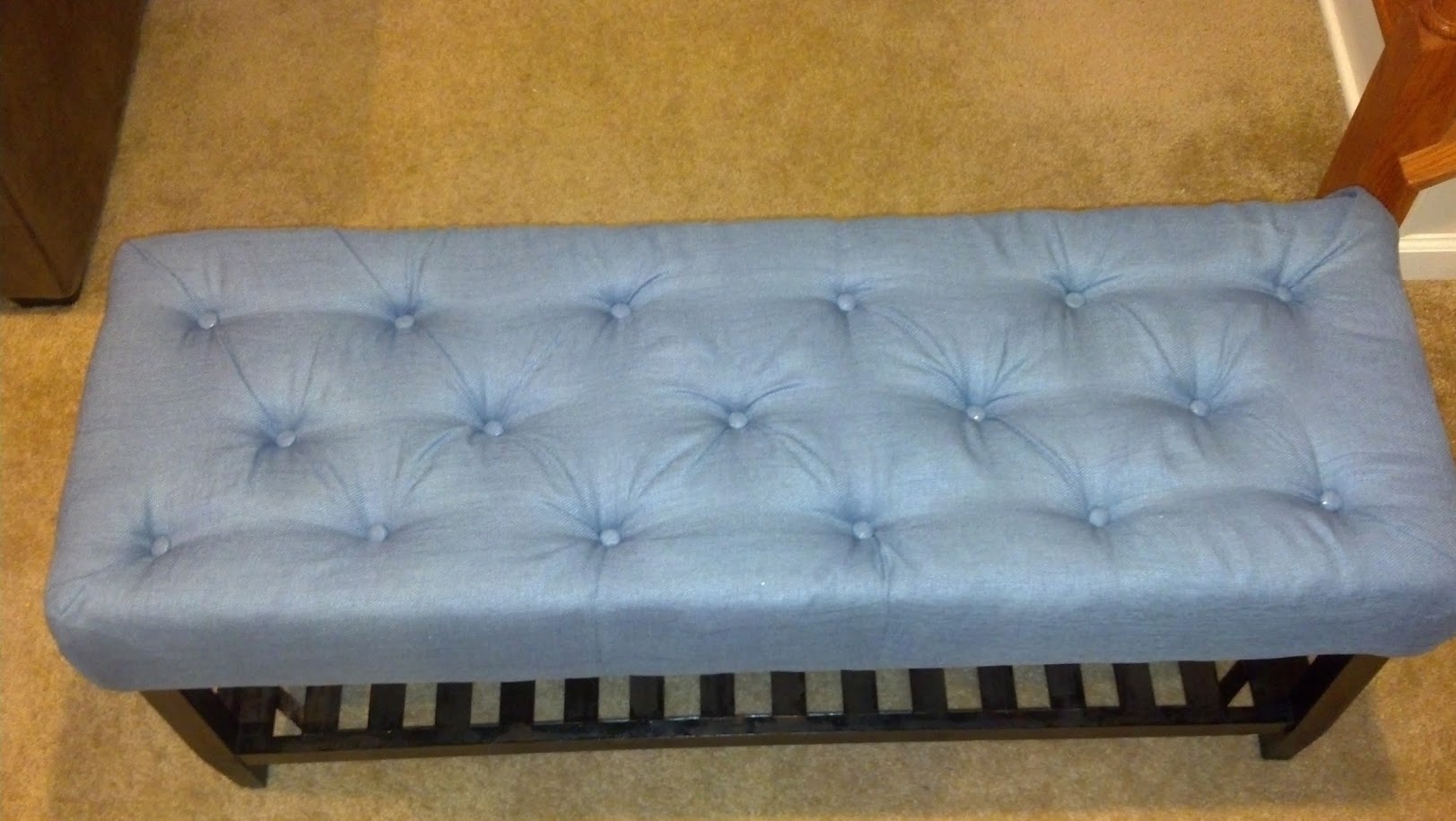 Road to the Ravenna: DIY Tufted Bench