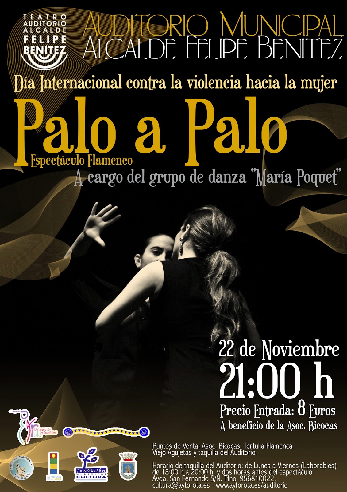 Coeducación: colaborando en la igualdad: Espectáculo flamenco "Palo a palo"