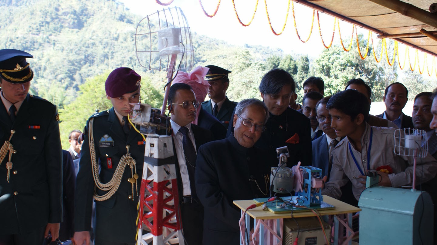 Sikkim NOW!: PRESIDENT INAUGURATES NATIONAL SCIENCE EXHIBITION FOR ...