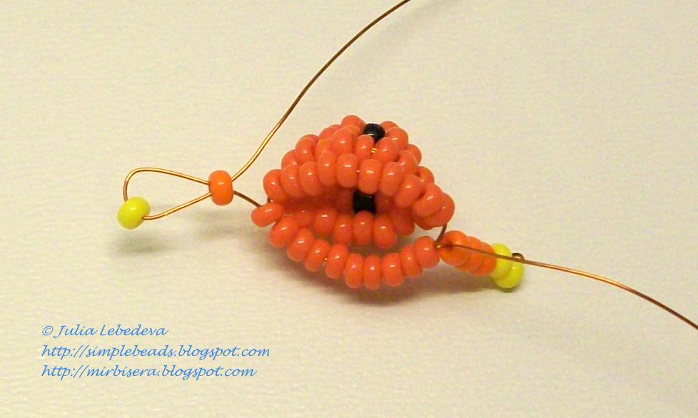 Beading for the very beginners: Goldfish