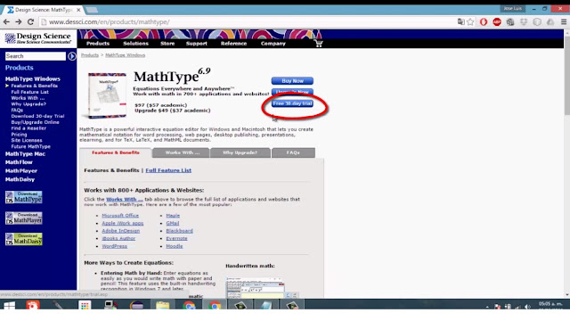Nacidos para Programar Obligados a Trabajar: Instalación de MathType en Windows Versión completa