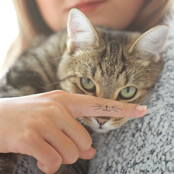 30 Tato Keren Gambar Kucing - Tattoo Magz