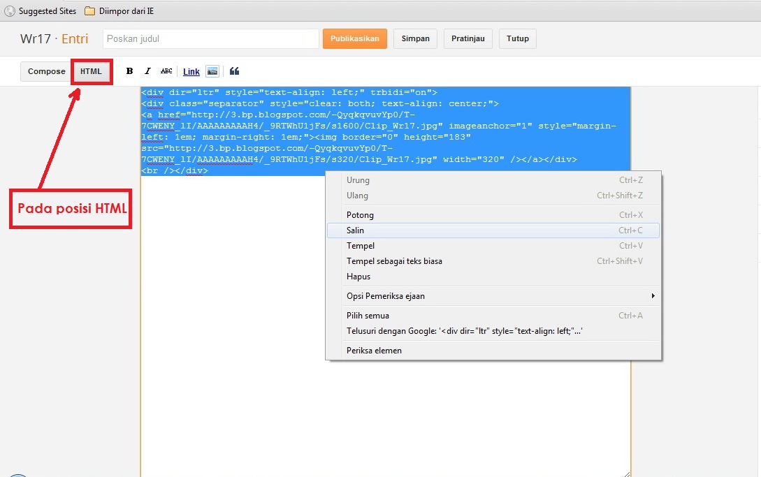 Link Download Bergambar / Cara Merubah Gambar Menjadi Link