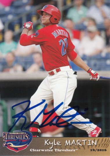Daily Autograph: Kyle Martin