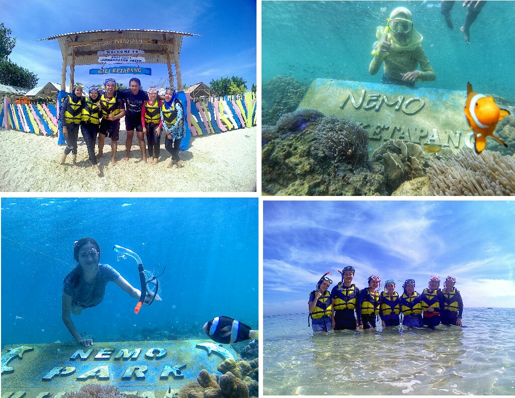 Gili ketapang nemo park