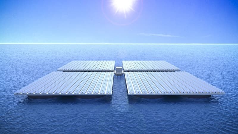 Tecnoneo: Heliofloat, sistema de paneles solares marinos flotantes