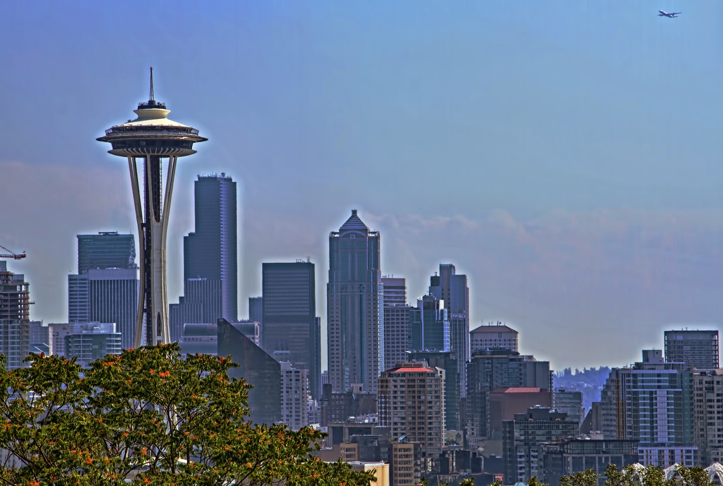 travelswithkathleen: The bluest skies you've ever seen are in Seattle