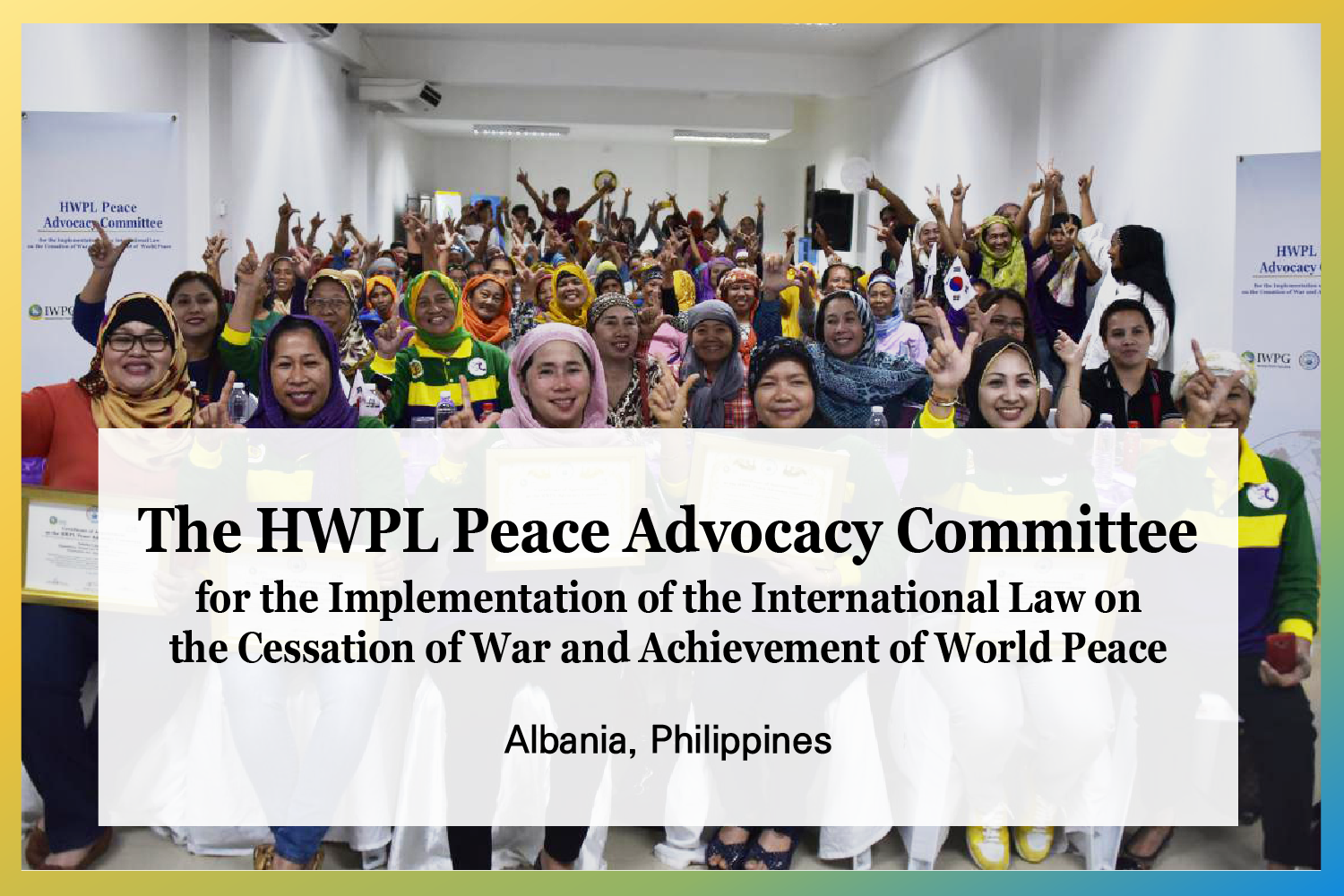 Peace, Love, Freedom and Nature: HWPL, The Implementation of the ...
