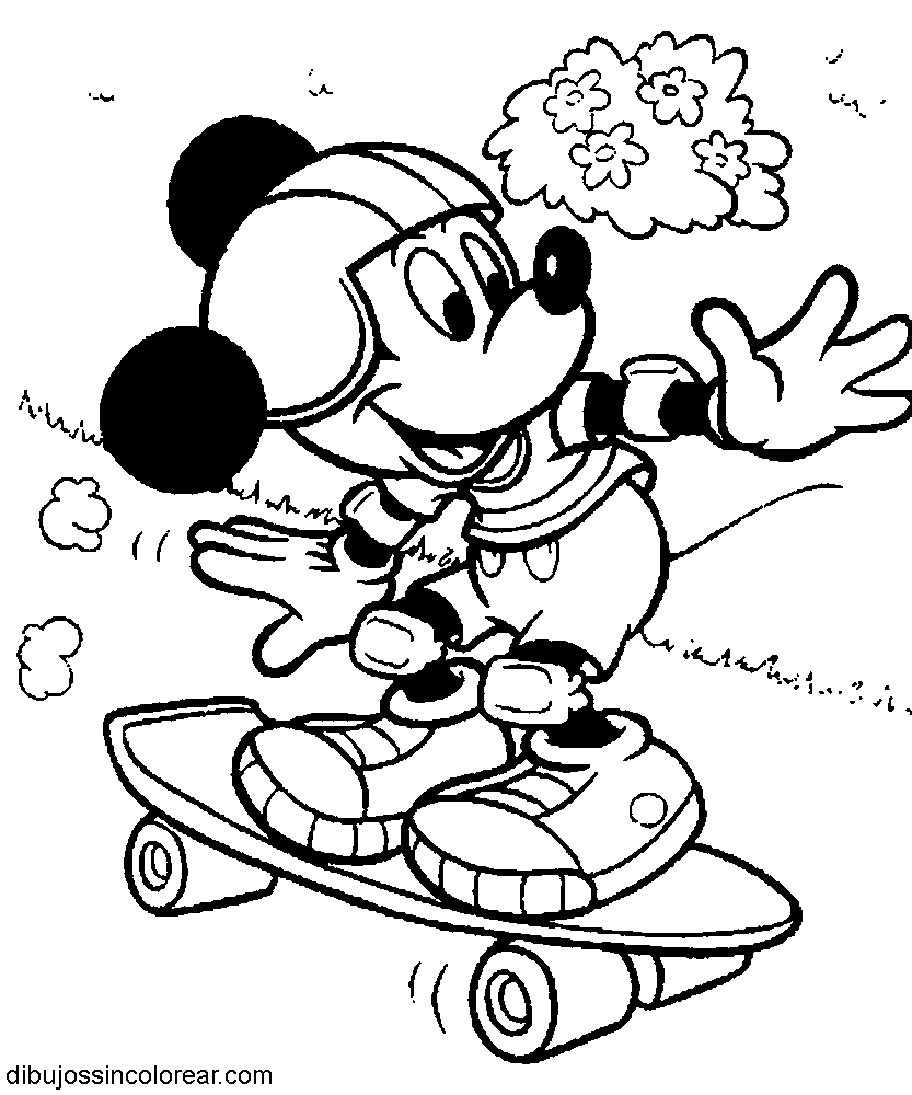 Dibujos de Mickey Mouse para Colorear
