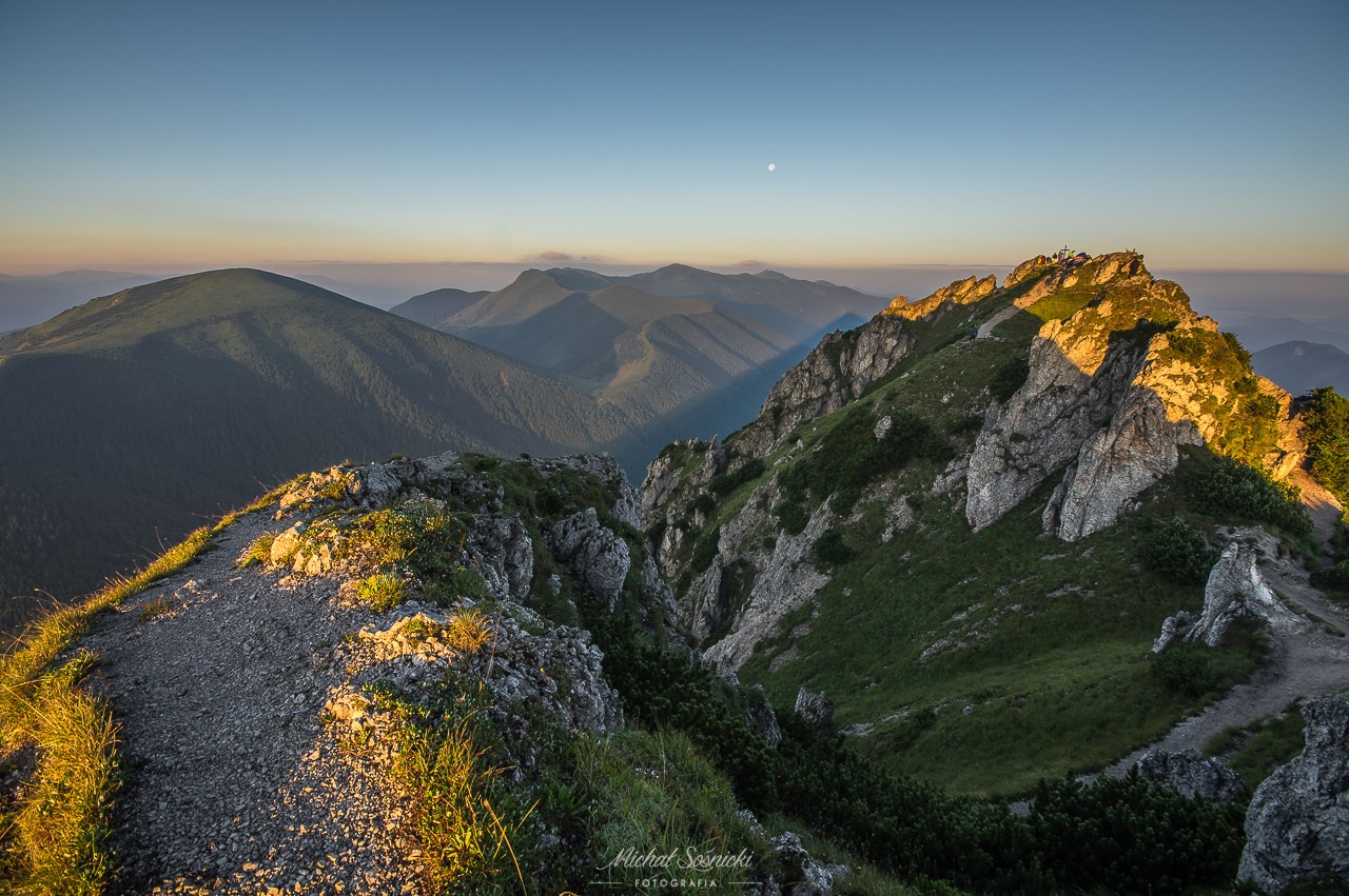 Wielki Rozsutec w Małej Fatrze...