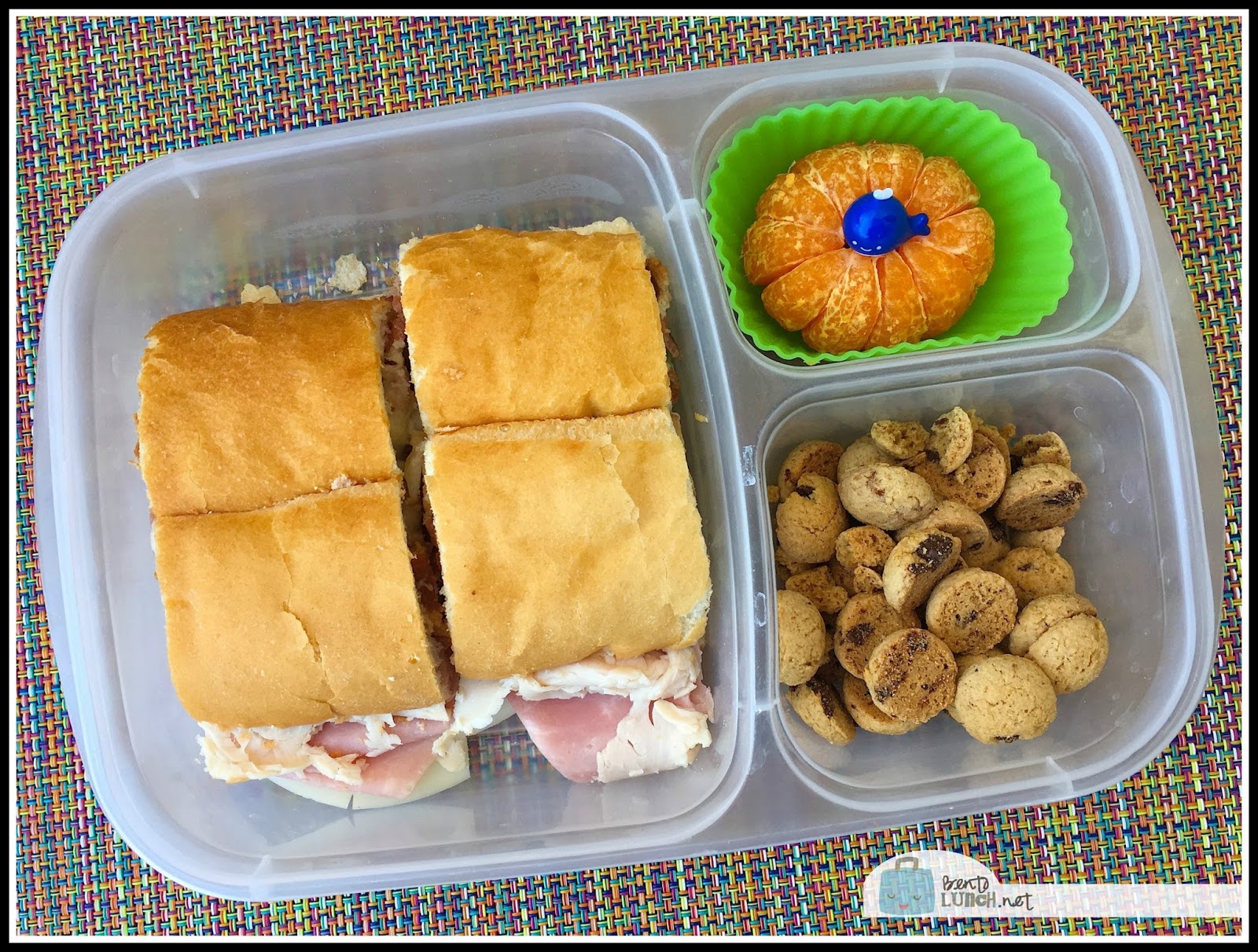 Leftovers to Lunches - Sub Sandwich Bento