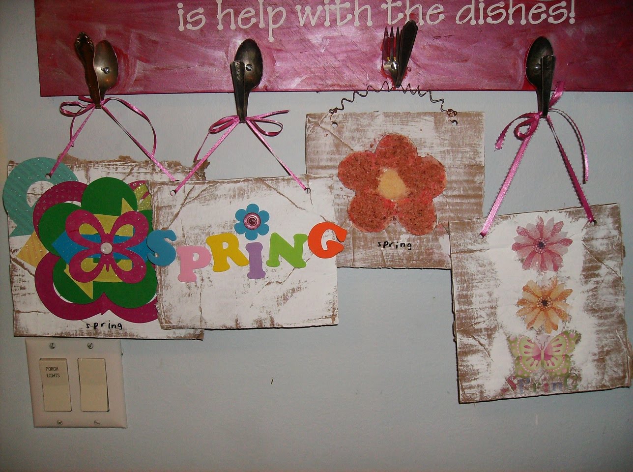 Random Thoughts and Happy Thinking: More Spring Crafts