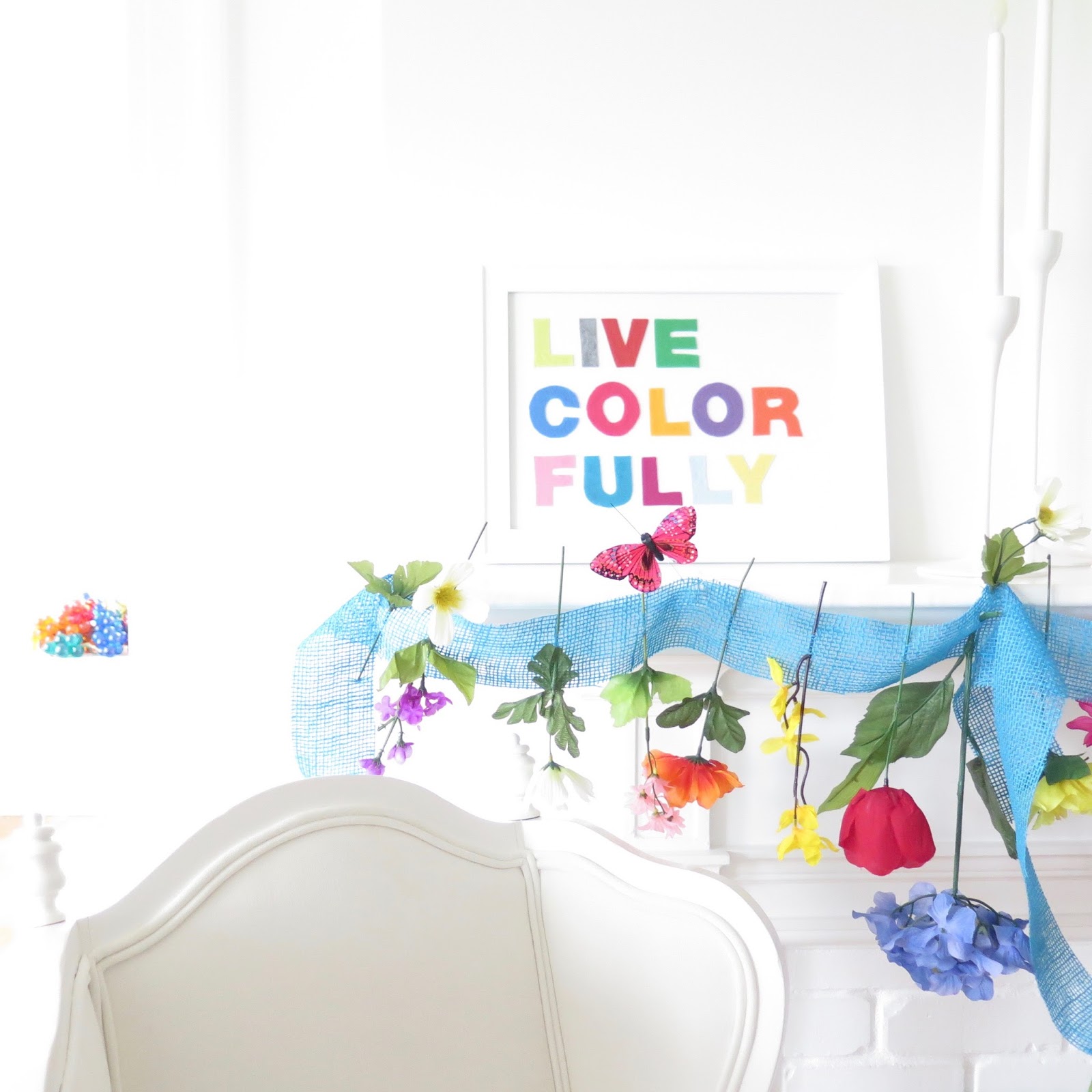 everyday plaid: colorfull creating...flowerfull fun...part 4...