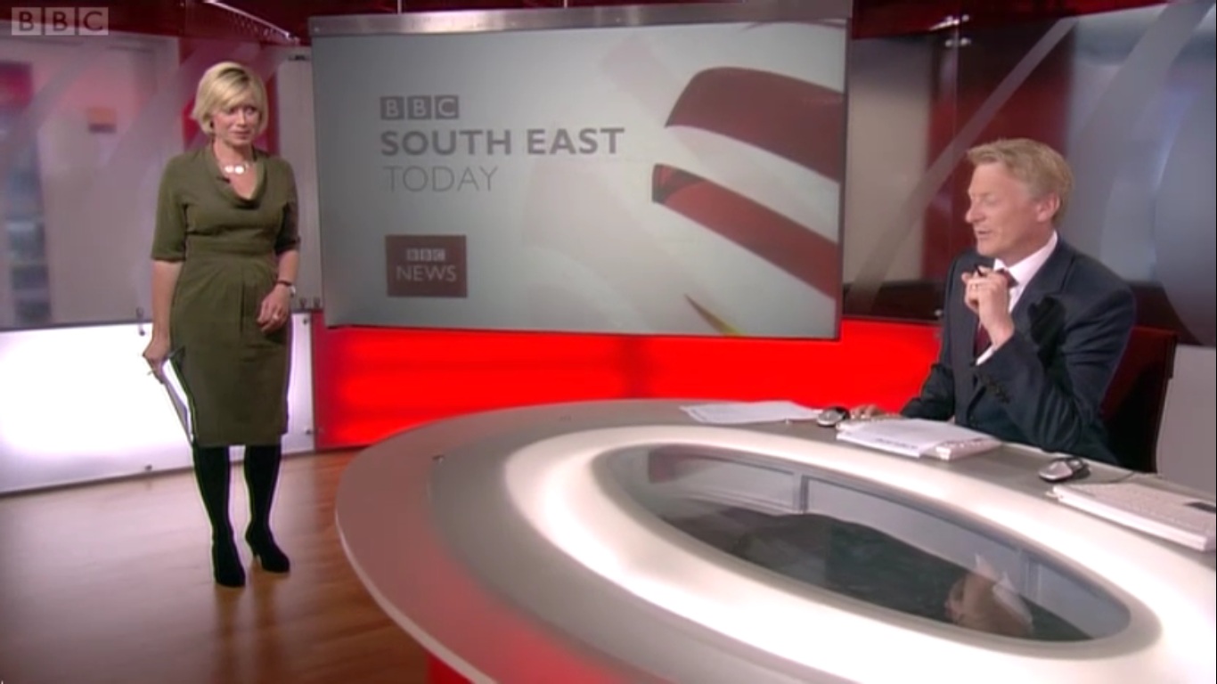 UK Regional News Caps: Natalie Graham - BBC South East Today