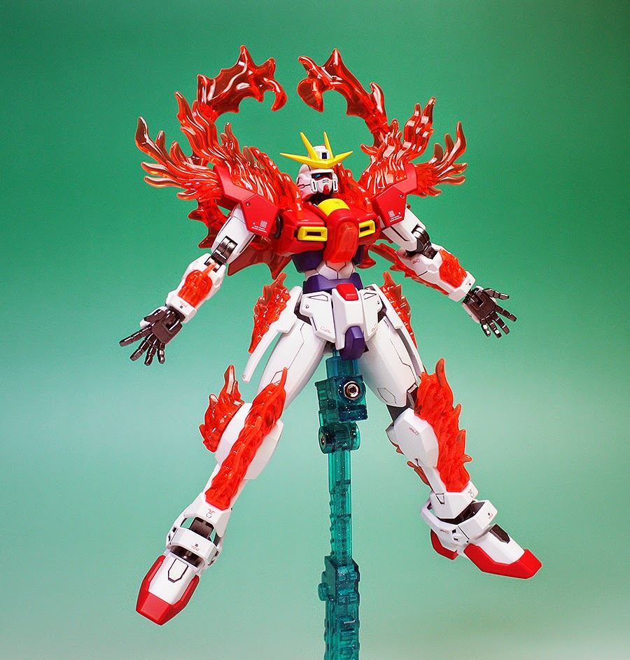 Custom Build: HGBF 1/144 Try Burning Gundam
