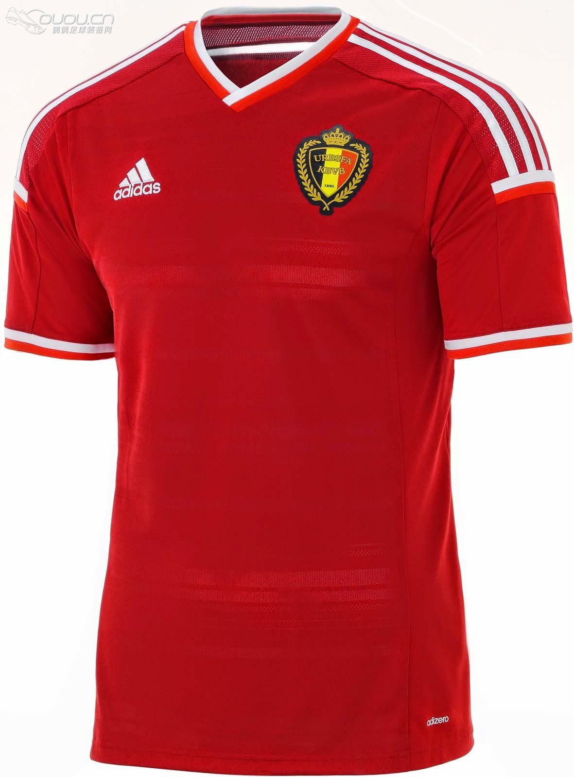 jersey: Adidas release the Belgian national team home and away jersey ...