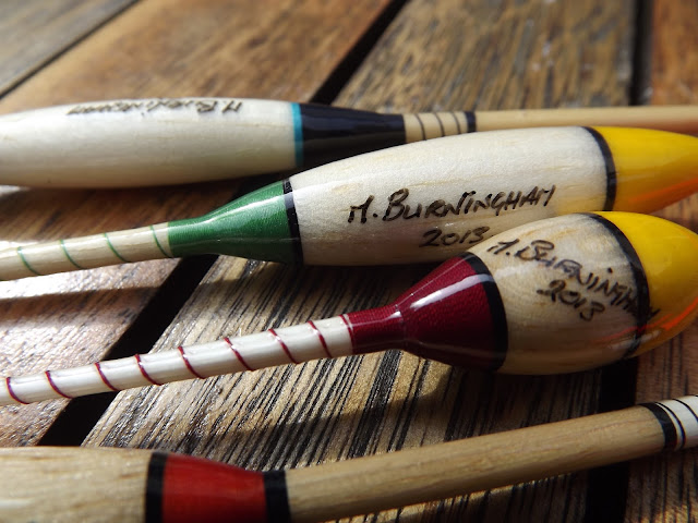 Handmade Fishing Floats by Mark Burningham.: Mixed set of bodied ...