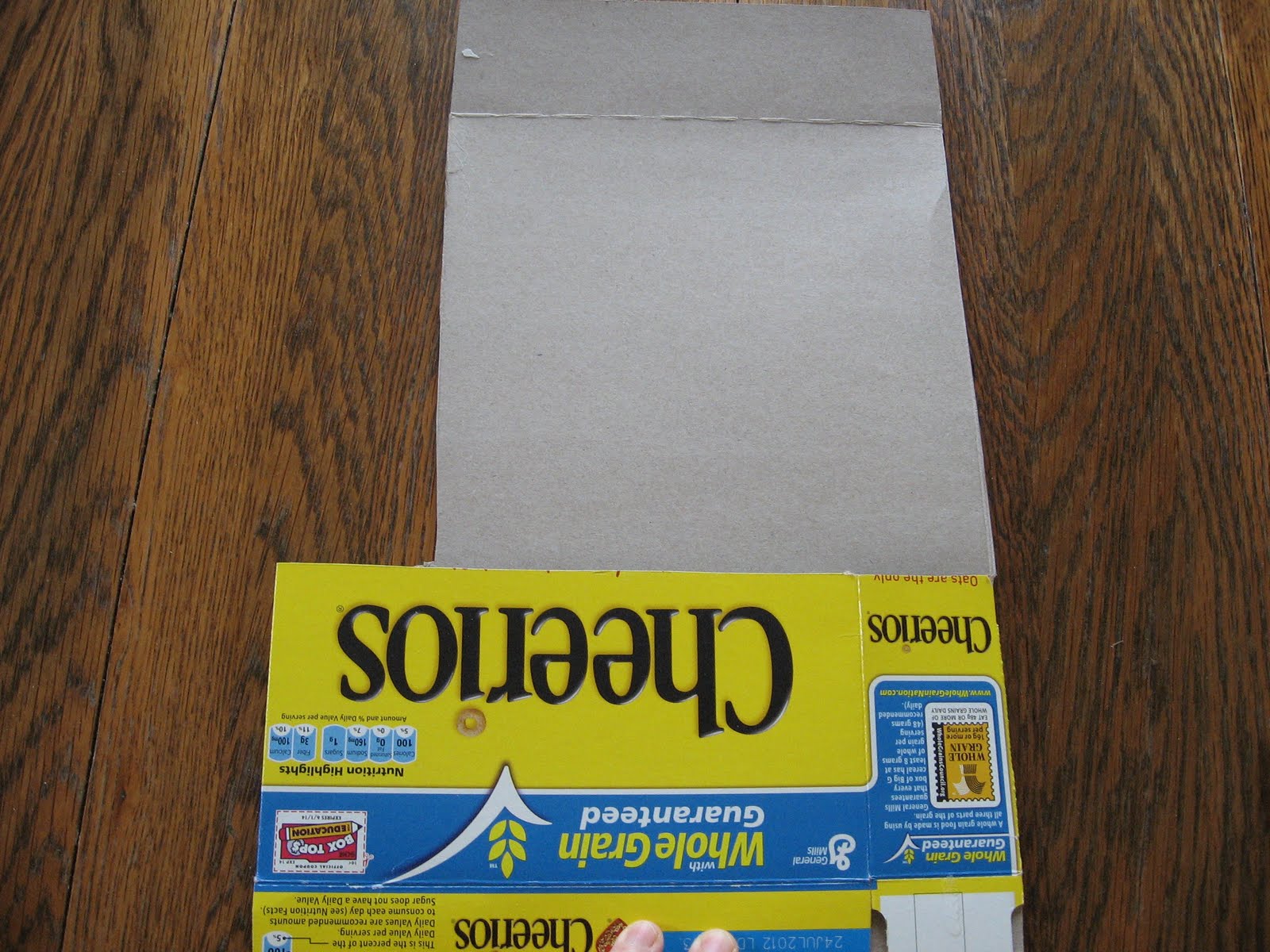 Almost Unschoolers: Cereal Box Valentine Chair Backers